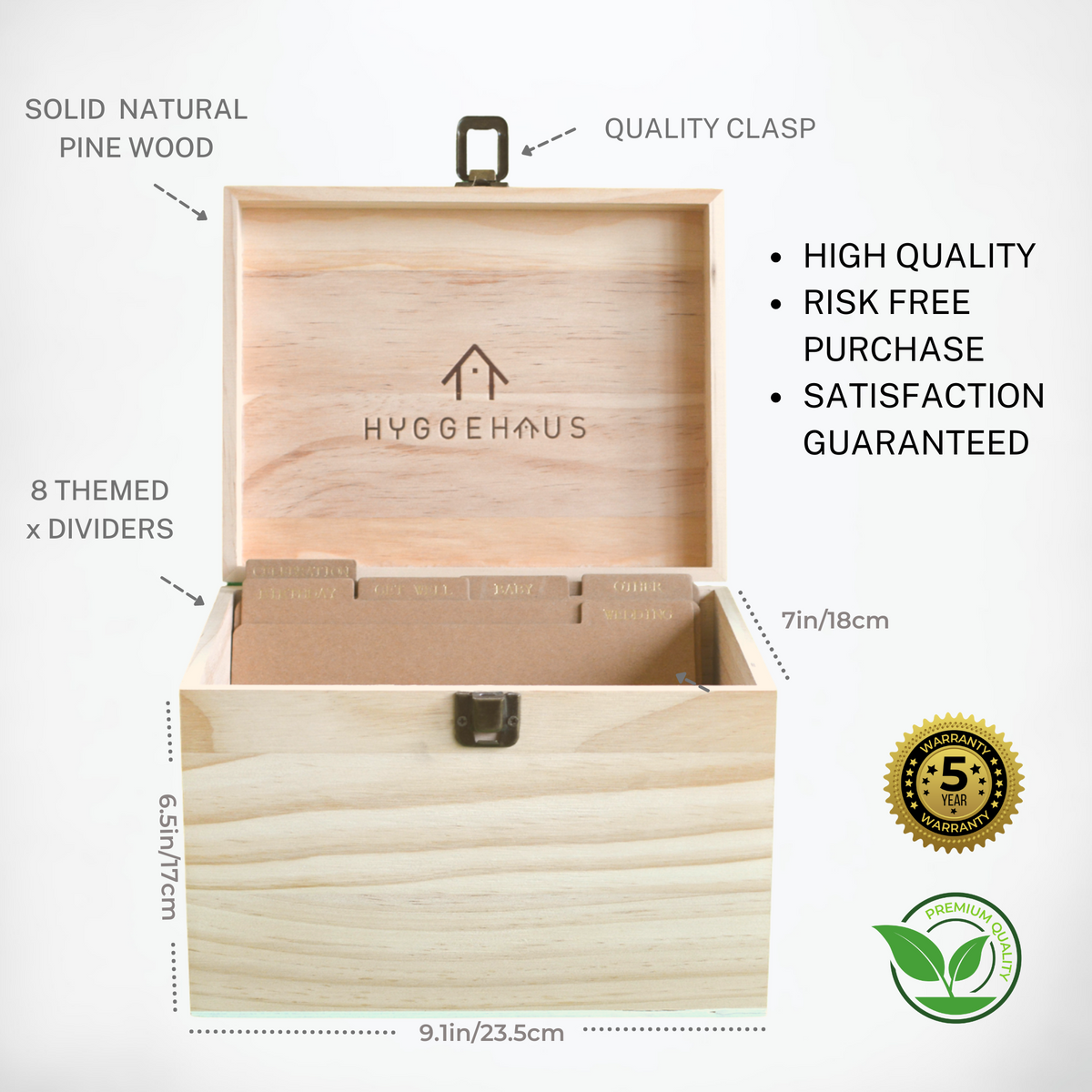 Card Box/ Memory Box Organiser – hyggehausuk